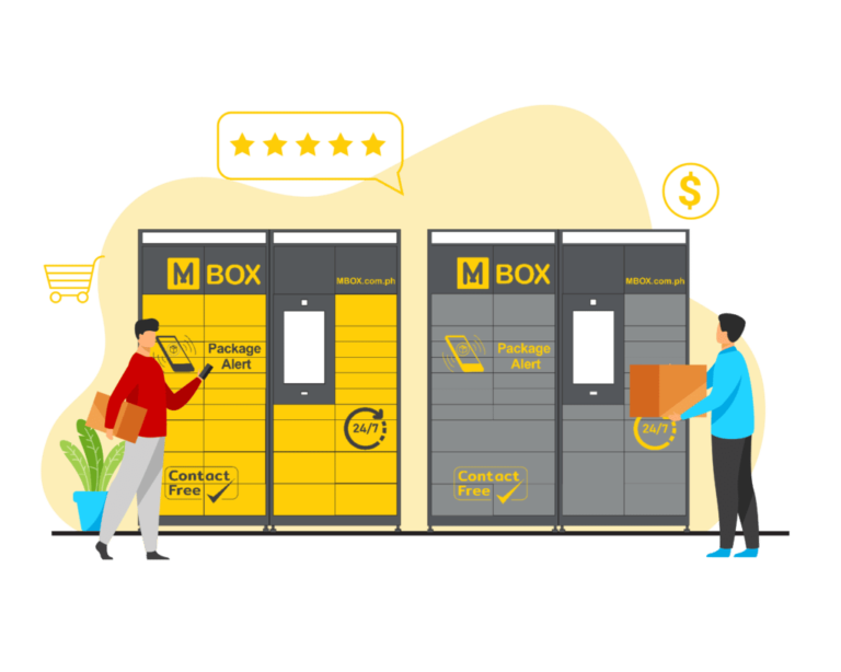 MBOX Usage Scenario - MBOX Smart Lockers